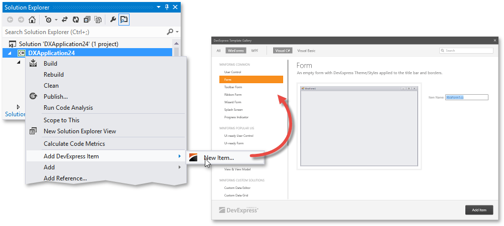 DevExpress WinForms帮助文档：表单控件 - Ribbon Form使用说明_ribbonform-CSDN博客