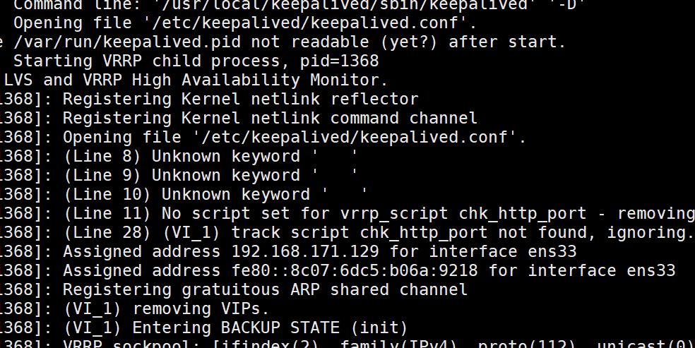 解决keepalived VRRP脚本不执行的方法-CSDN博客