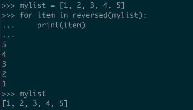 Python 列表逆序排列的 3 种方式python列表逆序 Csdn博客