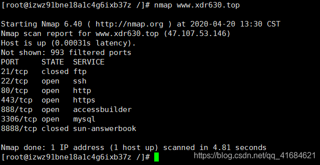 nmap命令的安装及用法_yum nmap-CSDN博客