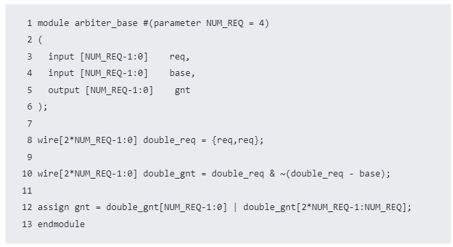 手撕Verilog--总线仲裁round robin算法-CSDN博客