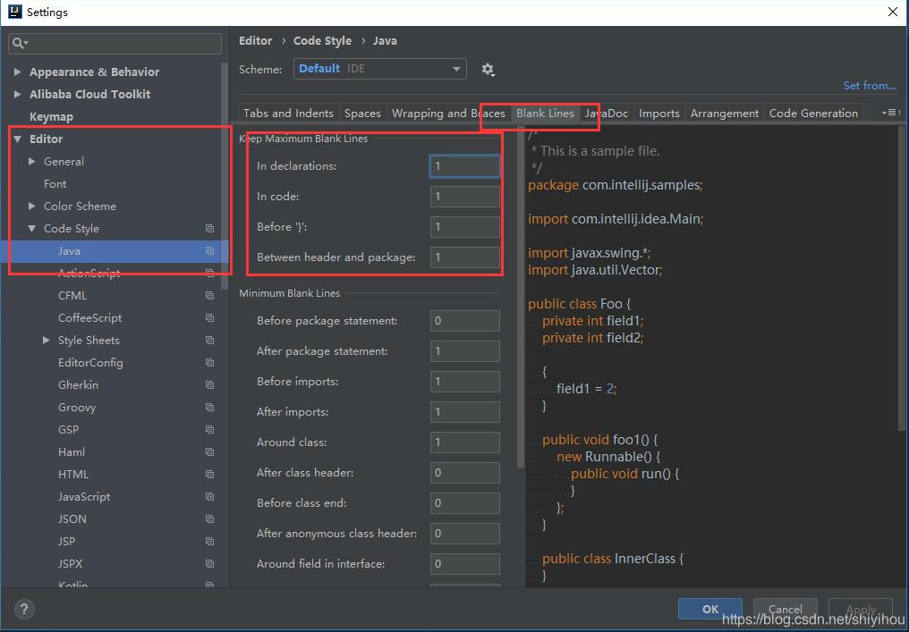 Intellij Idea使用经验（六）：设置格式化代码后多行空行转为一行idea 格式化代码变成一行 Csdn博客
