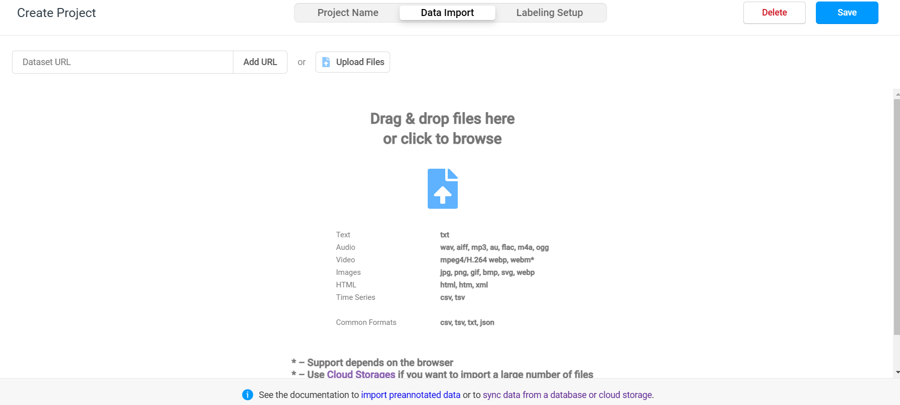 数据标注工具：label studio的简单使用_lable studio-CSDN博客