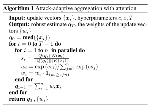 【论文阅读笔记】Robust Federated Learning with Attack-Adaptive Aggregation_robust federated learning ...