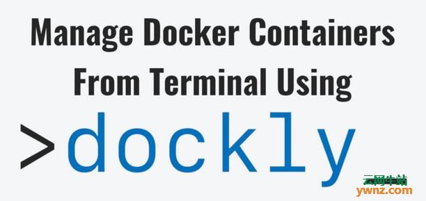 linux上面的dock软件,安装和使用Dockly的方法，从终端管理Docker容器-CSDN博客