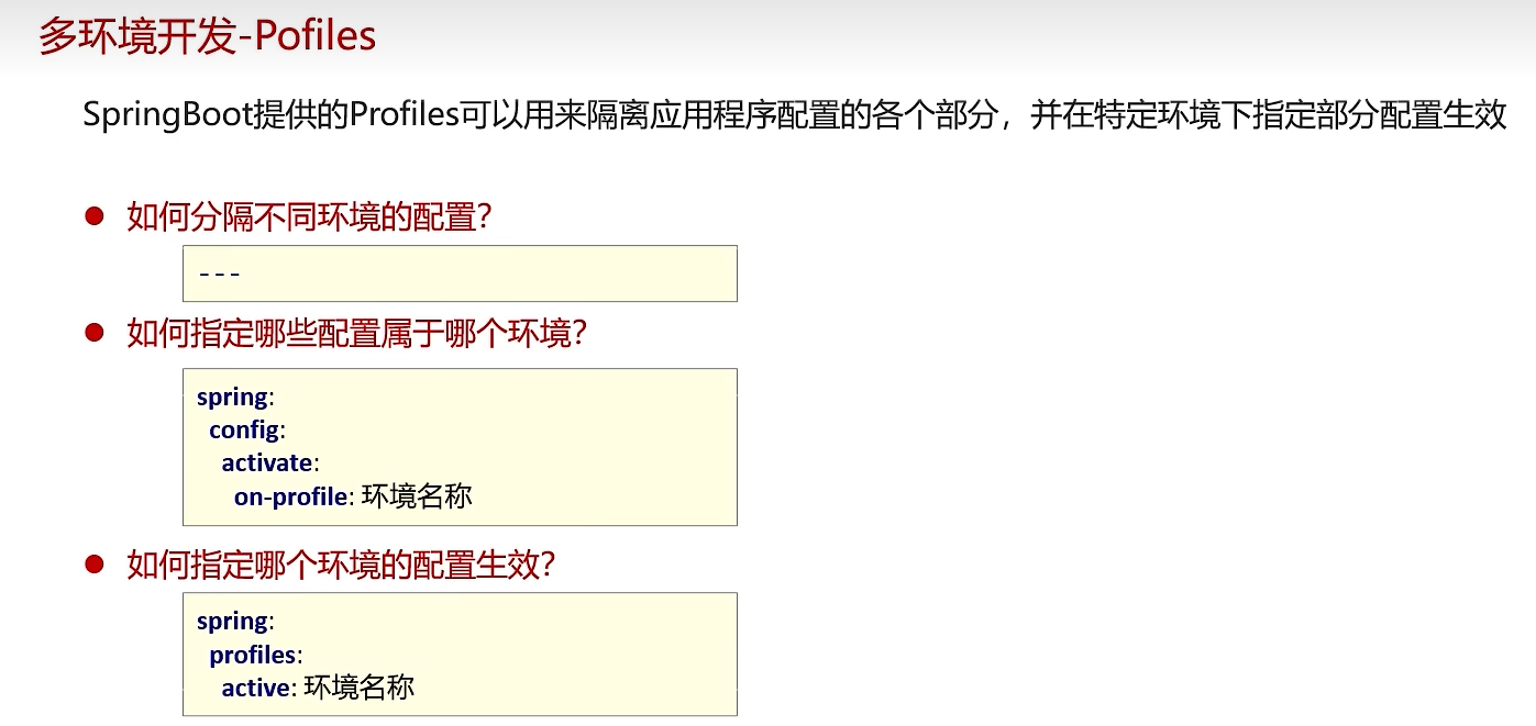 1、springboot多环境开发配置(开发测试生产)springboot 判断是否为生产环境 Csdn博客 8533