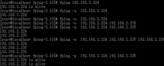 linux php使用fping,Linux常用网络工具：fping主机扫描-CSDN博客