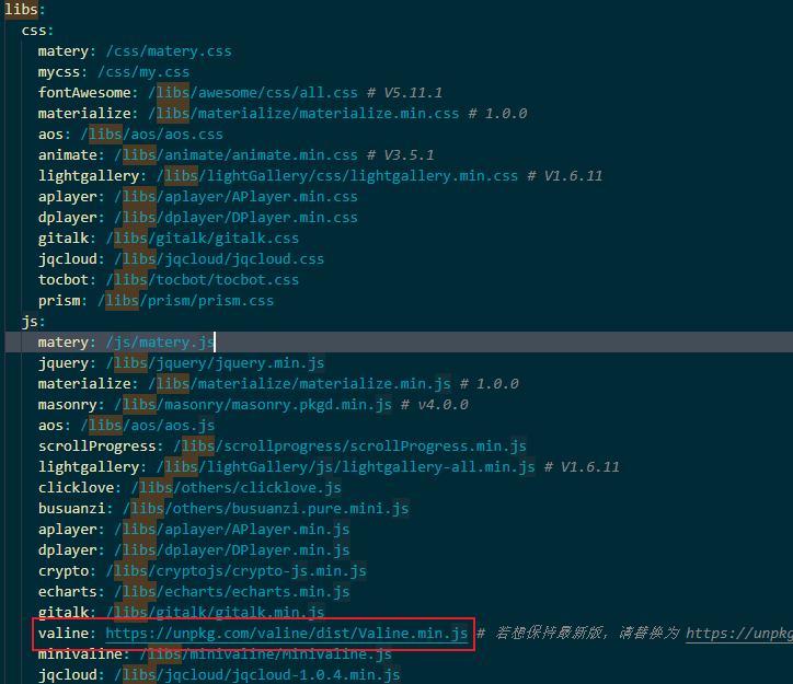 为使用matery主题的hexo增加Valine评论系统_hexo valine-CSDN博客