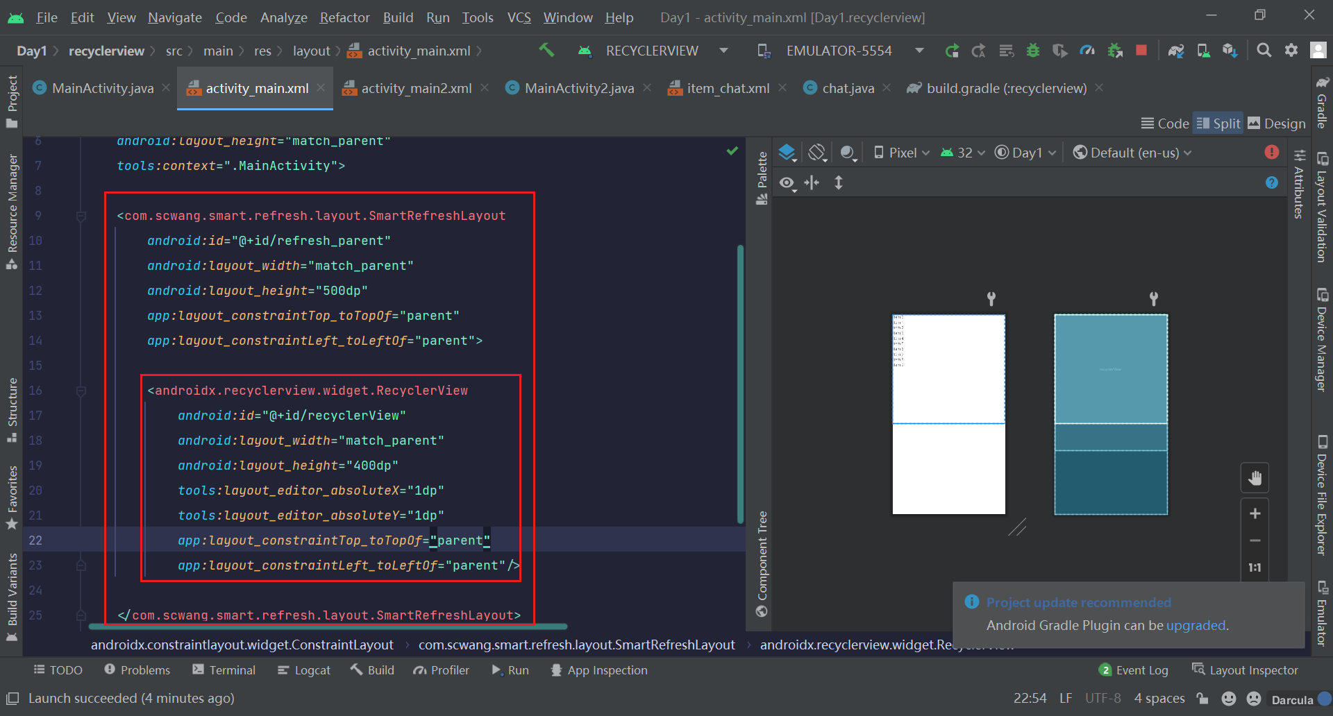 【Android开源控件】SmartRefreshLayout实现下拉刷新，上划加载-CSDN博客
