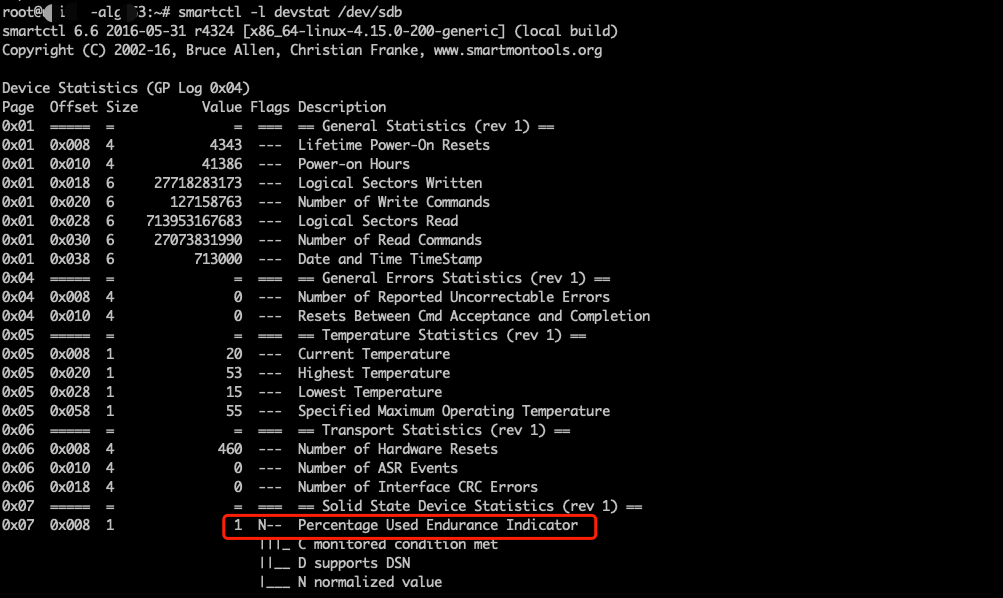 linux 查看 SSD 固态硬盘 使用寿命_smartmontools查看盘寿命-CSDN博客