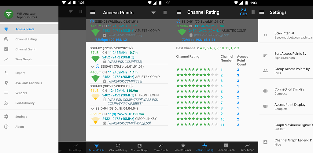 github开源项目：wifi网络一键优化神器，网速飙升！_wifi analyzer github-CSDN博客