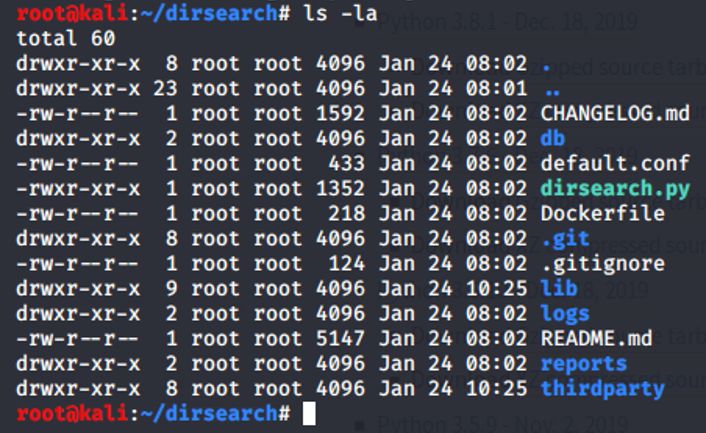 如何使用Dirsearch探测Web目录_查询web目录文件-CSDN博客