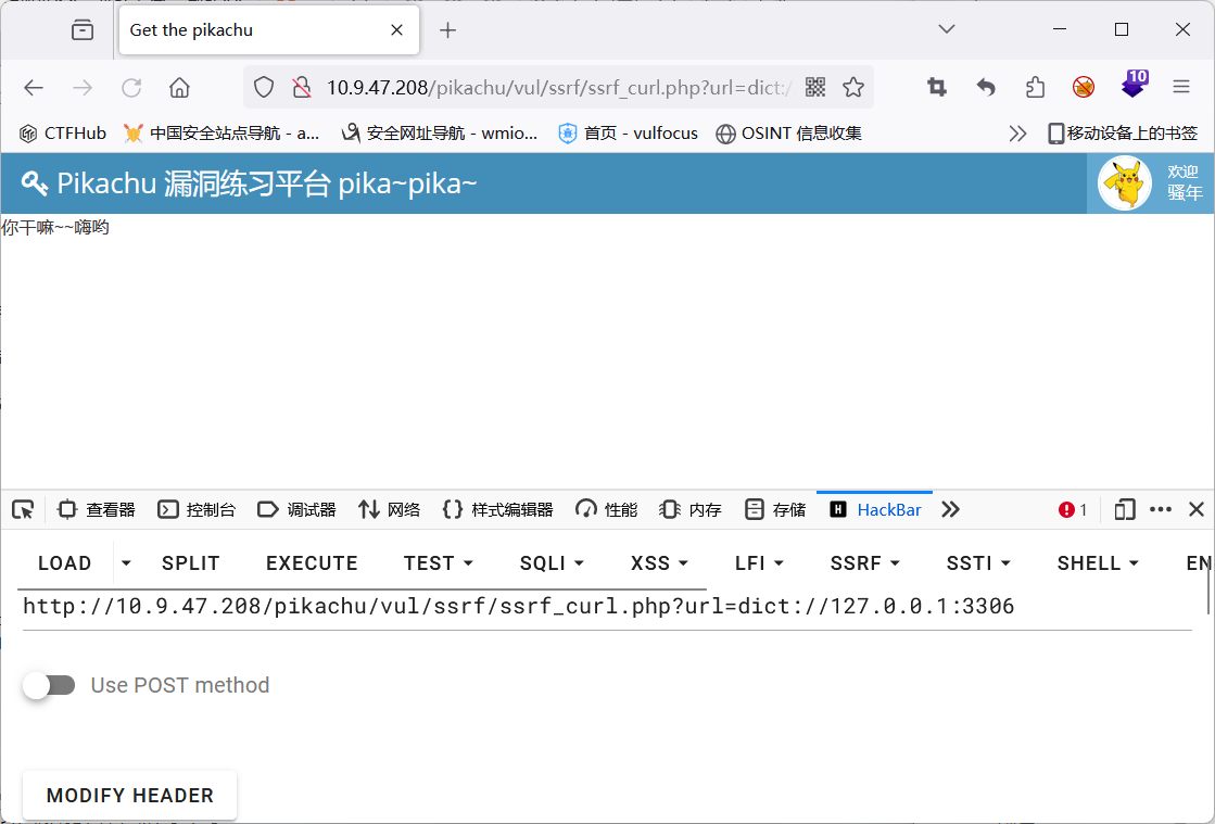 对 pikachu SSRF 靶场进行黑白名单加固_pikachu靶场 安全加固-CSDN博客