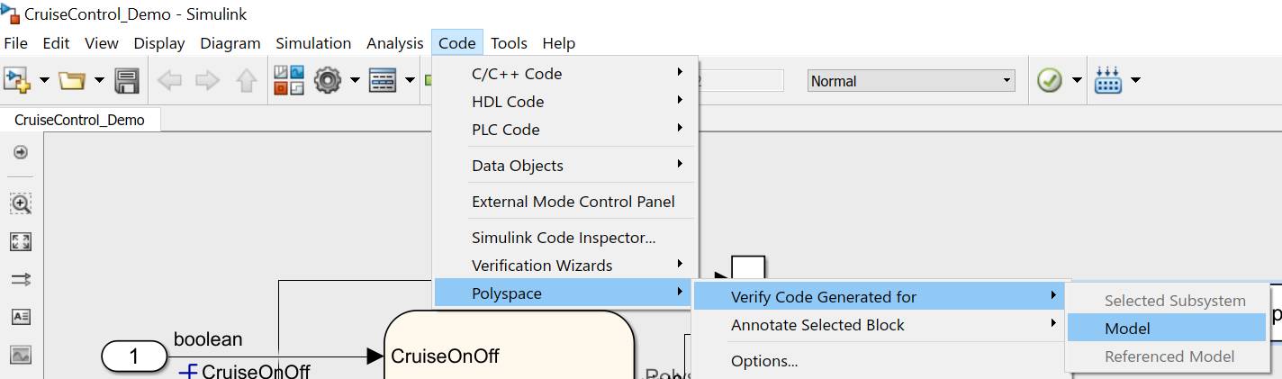 polyspace和matlab的关系,关于Polyspace应用到基于模型的设计可能性分析和介绍-CSDN博客