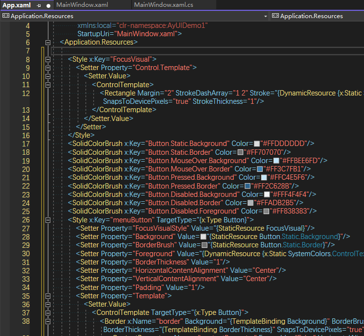 ay wpf in net6 第9天 - 练手项目UI案例1 第1-10步_aywpf-CSDN博客