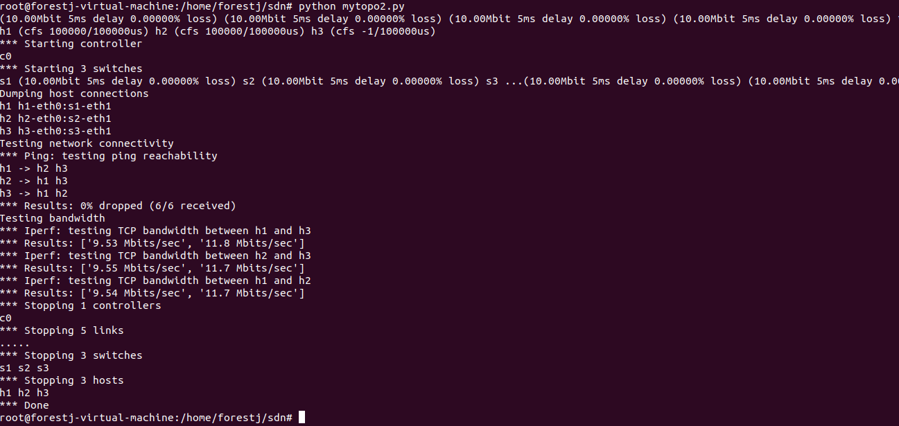 python脚本创建拓扑_实验 1：Mininet --拓扑的命令脚本生成-CSDN博客