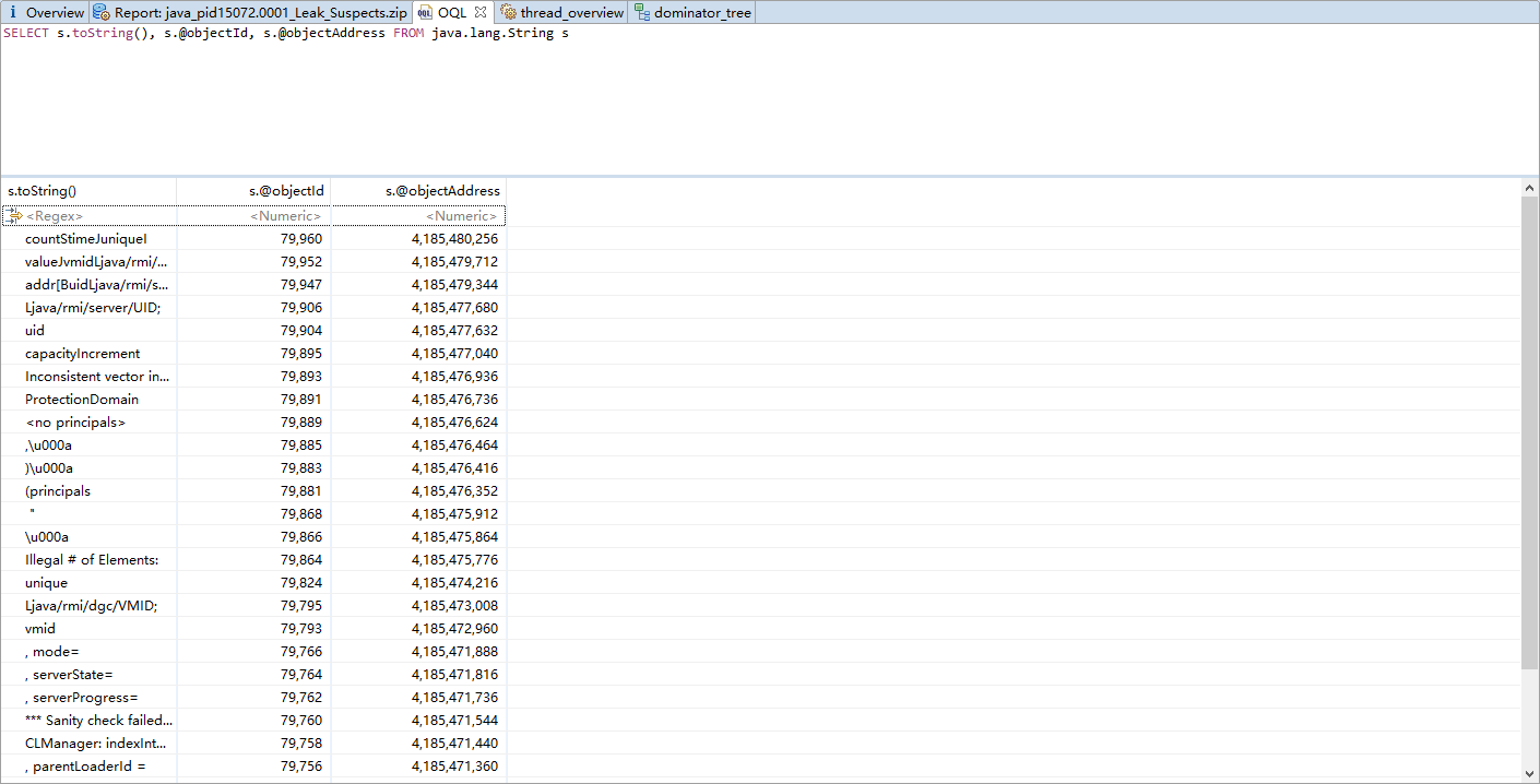 OQL语言(部分基本示例)_oql语句-CSDN博客