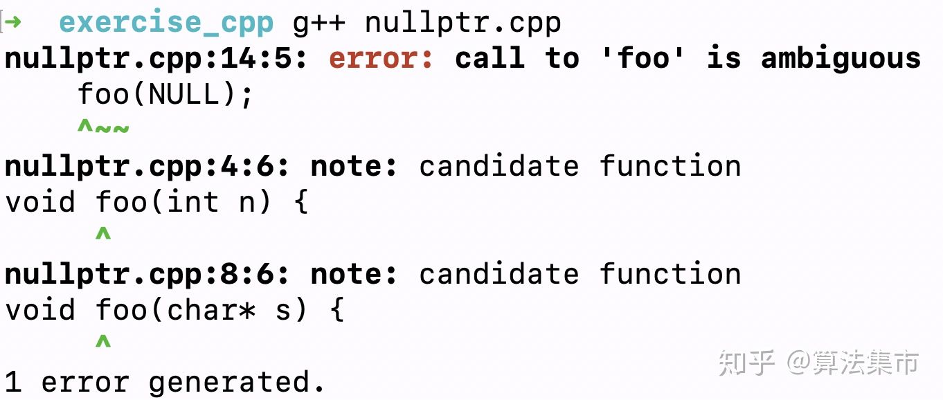 C空指针使用nullptr代替nullnullptr替代 Null Csdn博客