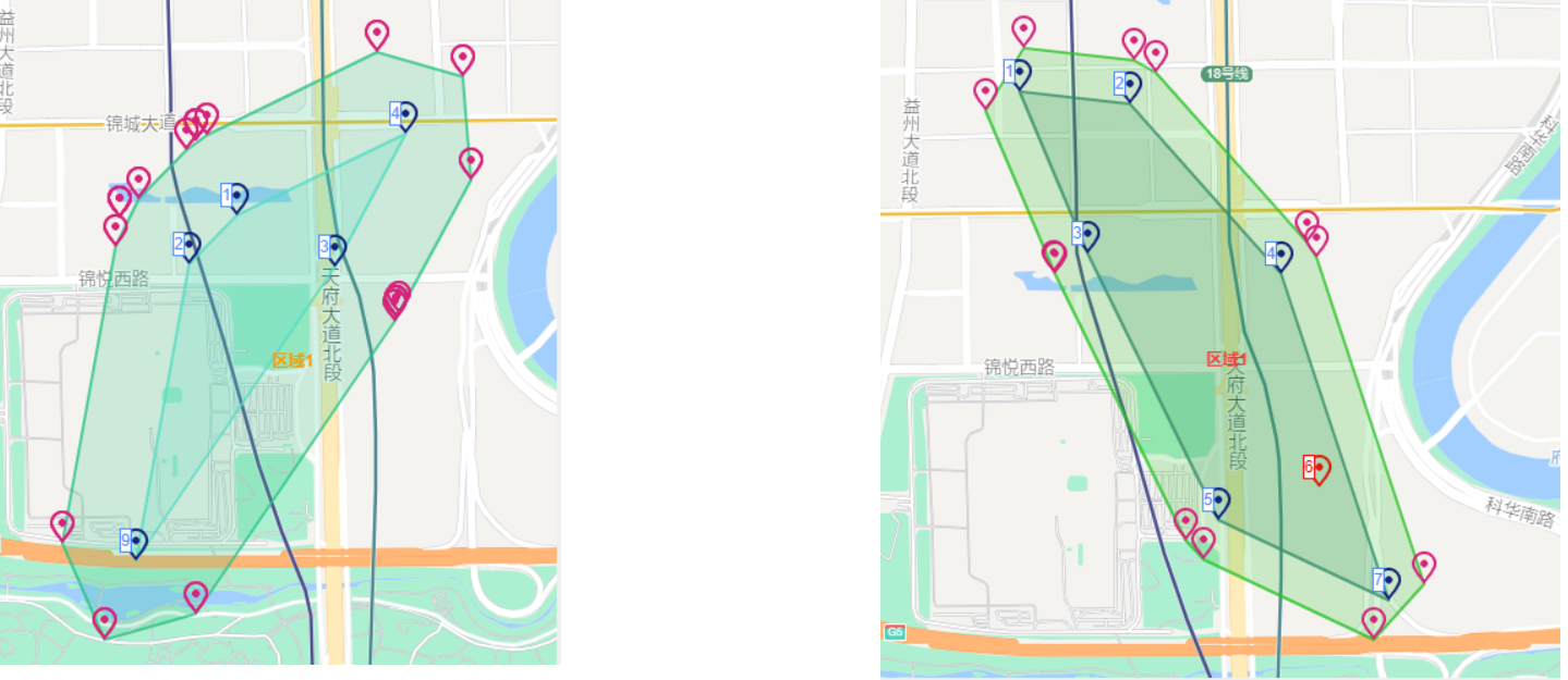JAVA代码 实现定位数据动态聚集并绘制多边形区域_java jts 聚合-CSDN博客