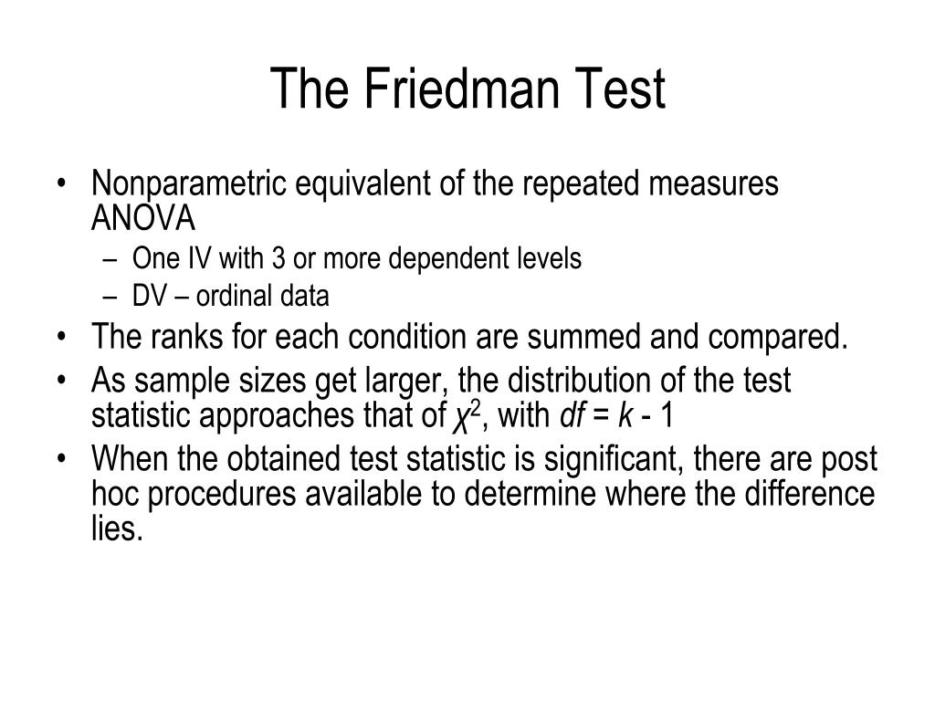 python弗里德曼检验（Friedman Test）-CSDN博客