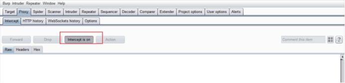 Burp Suite的使用——Proxy_intercept is on-CSDN博客