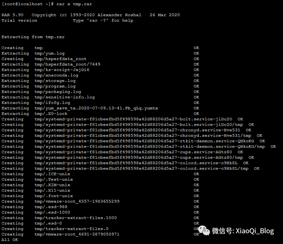 linux rar文件怎么解压_Linux下rar压缩包的解压方法-CSDN博客