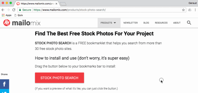 推荐一款免费的自动搜图书签神器 | Stock Photo Search-CSDN博客