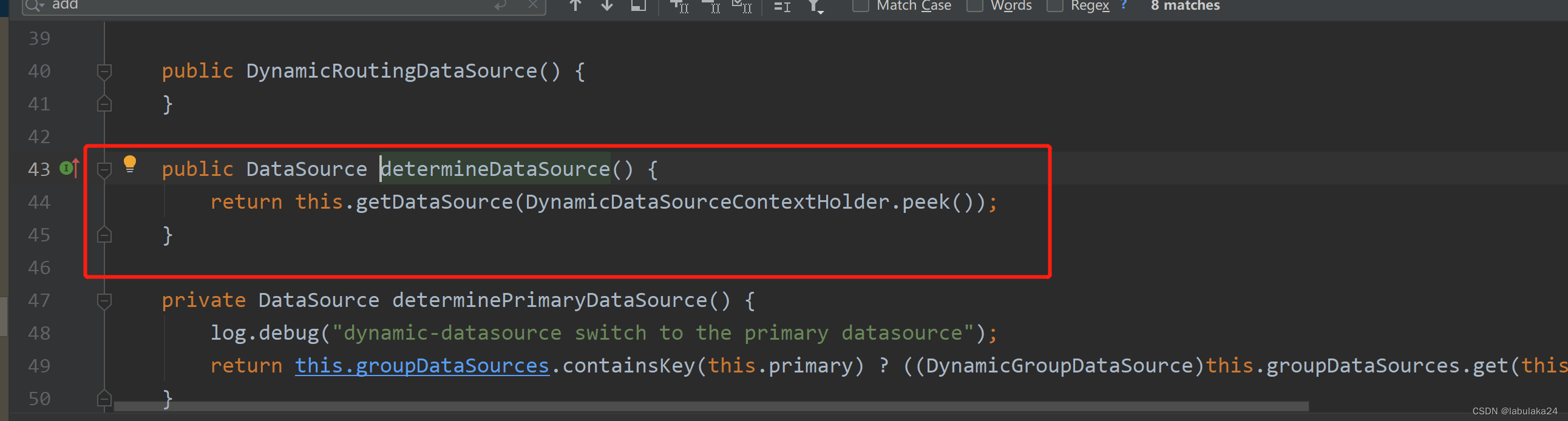 Mybatis Plus 中使用ds注解动态选择数据源源码分析mybatis Ds注解 Csdn博客