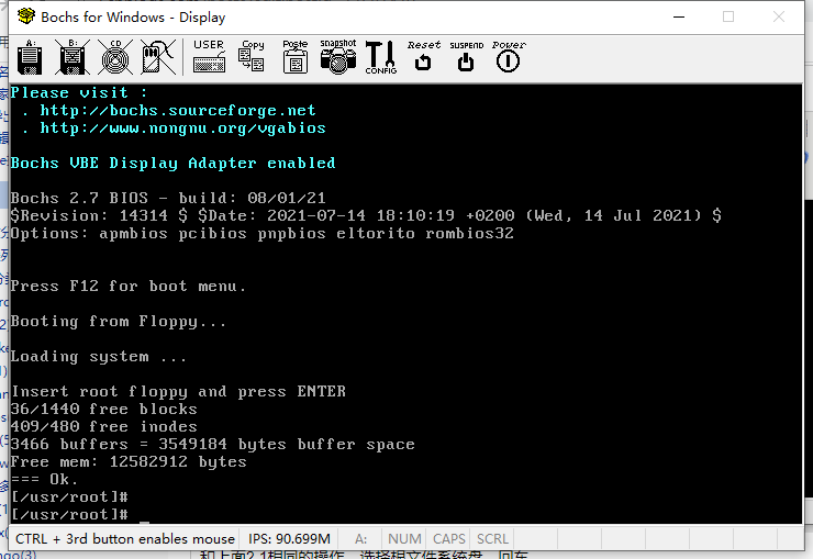 kernel源码（二十三）Bochs运行linux0.11-CSDN博客