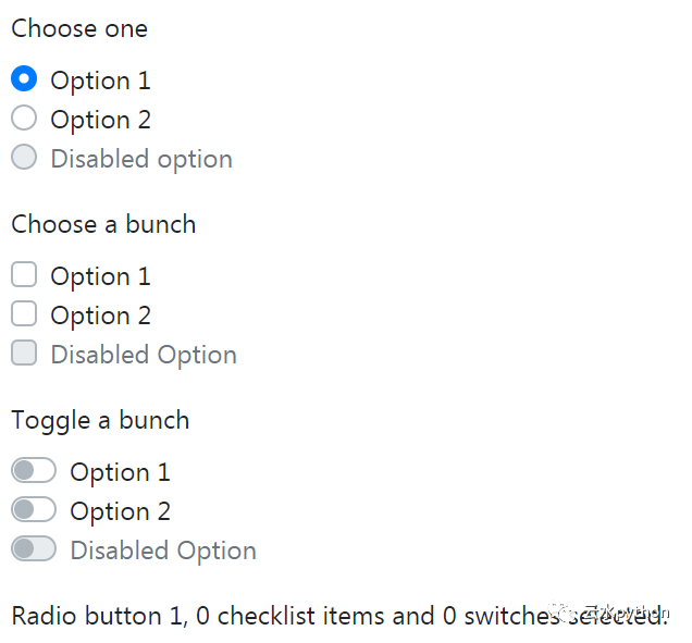 Bootstrap 按钮样式单选效果10 Checklist复选框和radioitems单选框控件使用教程（plotly Dash Bootstrap版） Csdn博客