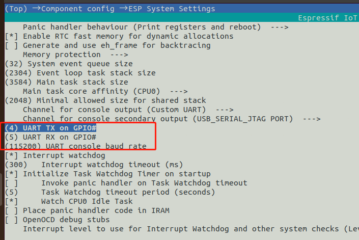 ESP32 C3修改日志输出口_esp32 uart tx跟rx日志-CSDN博客