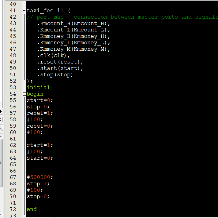 Quartus出租车计费器verilog代码仿真_quartus2出租车计费模块代码-CSDN博客
