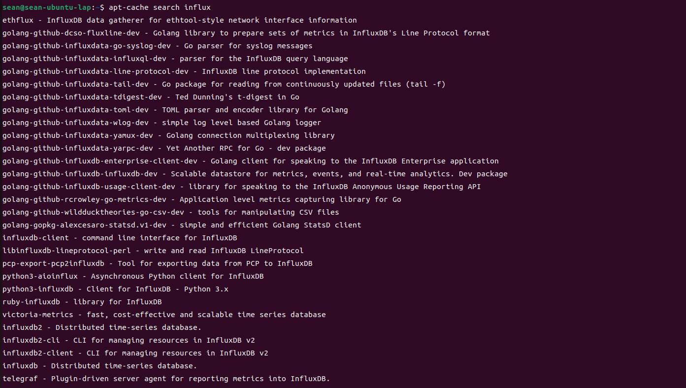【Linux环境搭建】Ubuntu 22 安装 InfluxDB 1.8_ubuntu安装influxdb-CSDN博客