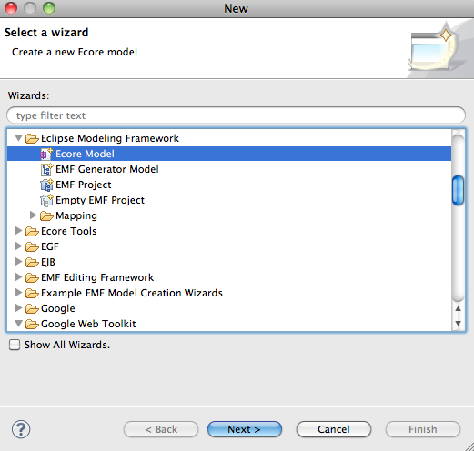 linux emf文件,使用EMF建立模型并生成Java代码-CSDN博客