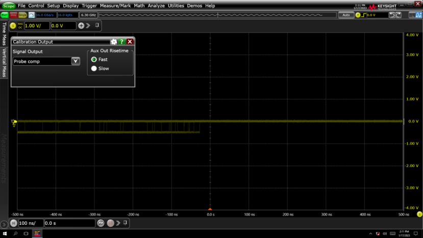 示波器自检步骤分解_数字示波器 自检信号-CSDN博客