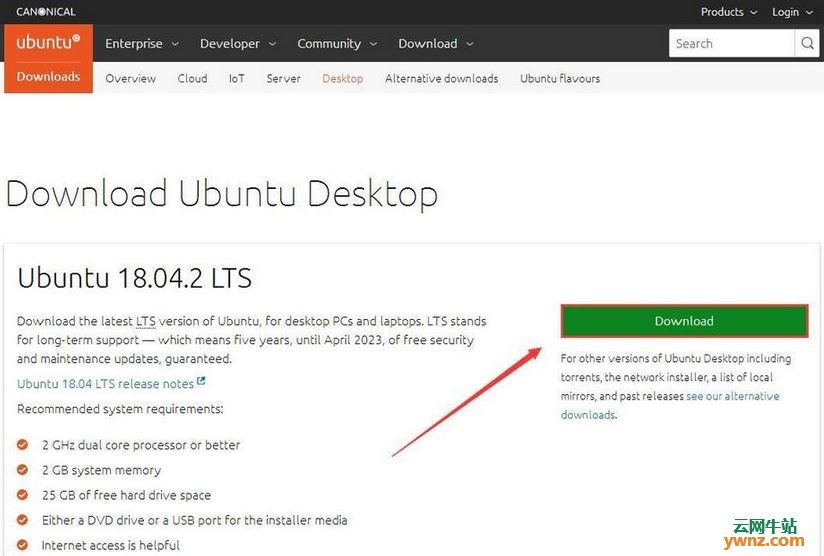 linux ubuntu18.04下载,正确下载Ubuntu 18.04.2 ISO的方法-CSDN博客
