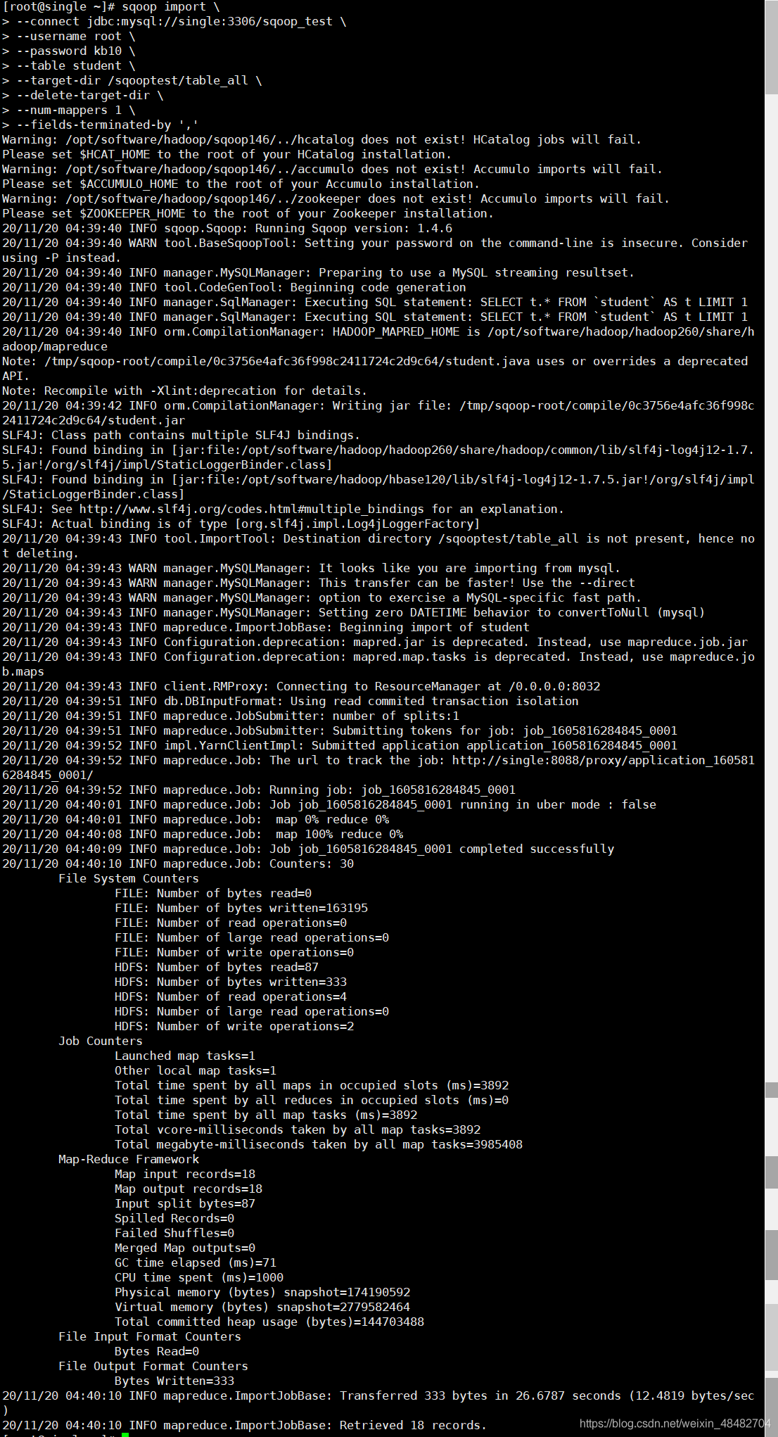 Sqoop学习笔记_sqoop version功能是什么-CSDN博客