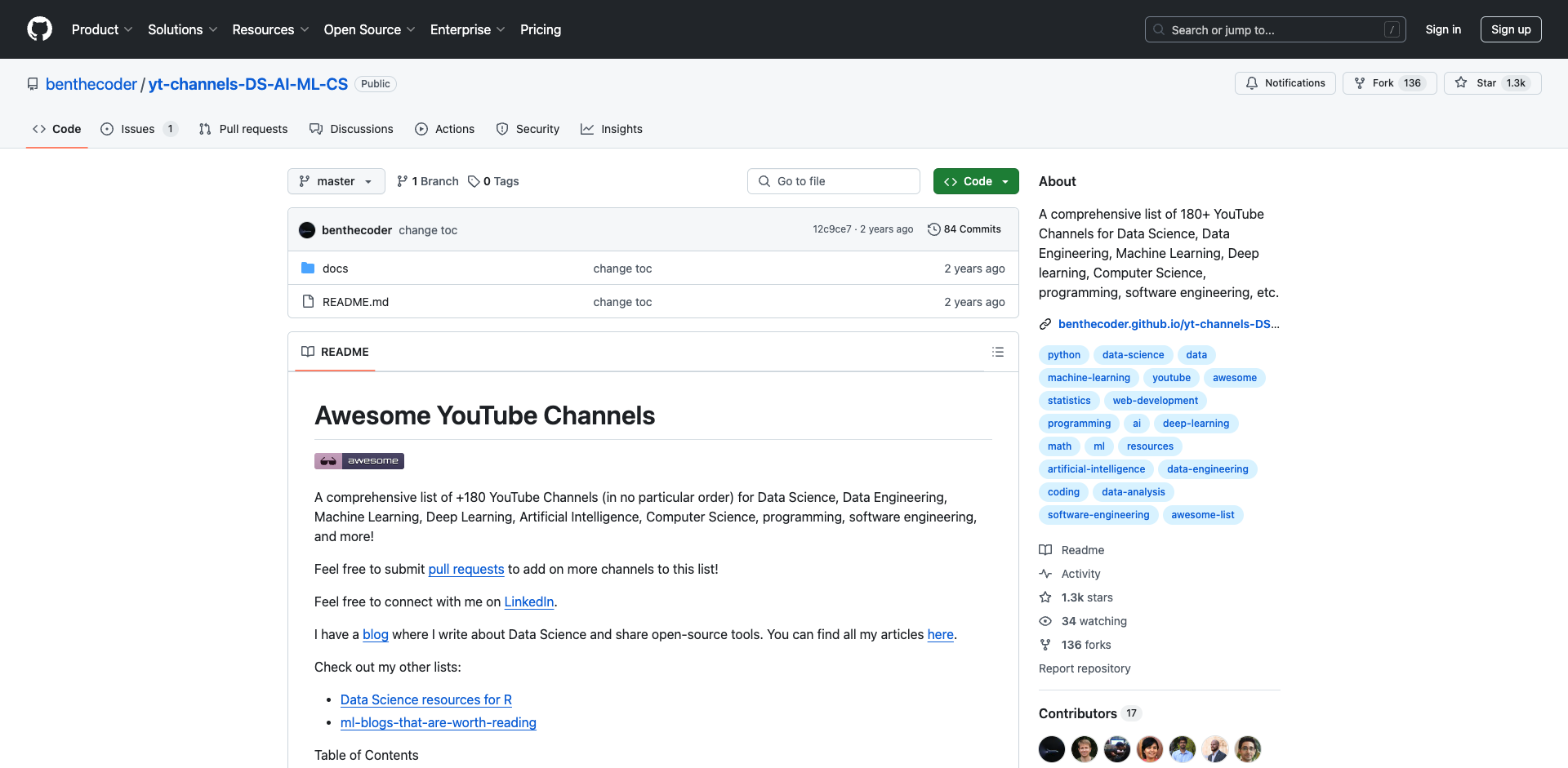 yt-channels-DS-AI-ML-CS学习资源汇总 - 数据科学与人工智能YouTube频道大全-CSDN博客