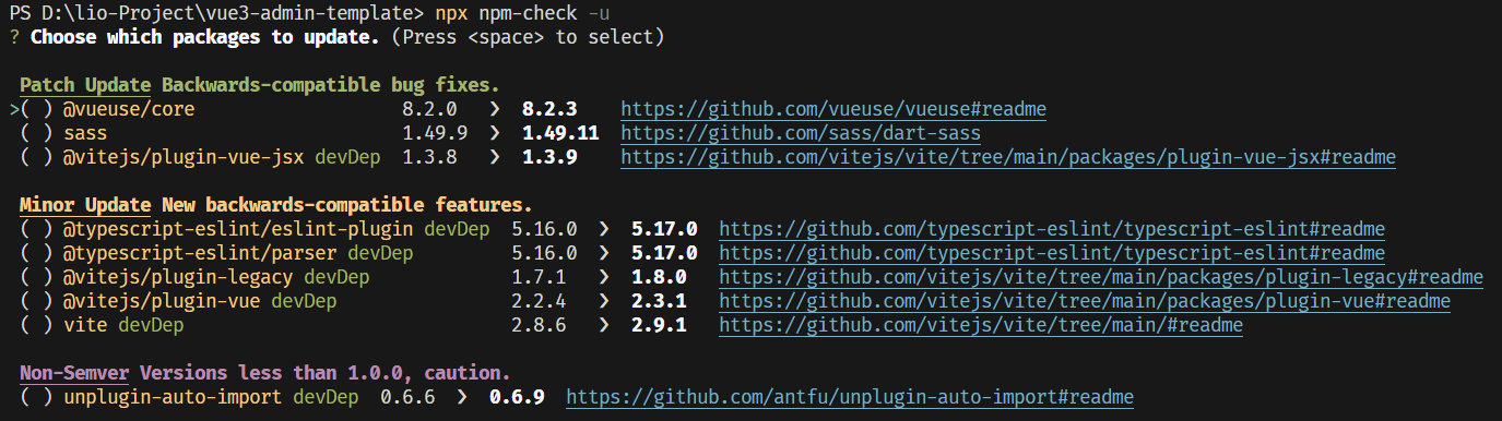 检查 npm 模块更新-CSDN博客