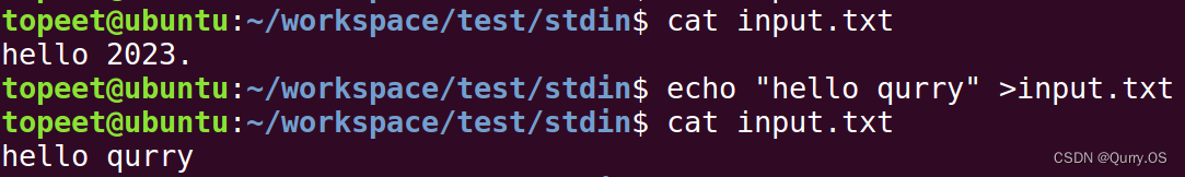 Linux输出重定向 Csdn博客 