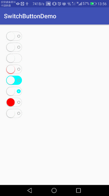 Android中仿iphone开关按钮switchbutton的基本使用comsukewidgetswitchbutton Csdn博客