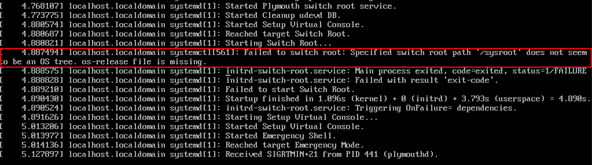 【常见问题（二）】打印Failed to start Switch Root错误，导致系统进入紧急模式的解决方法-CSDN博客