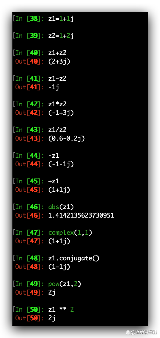 Python中的复数类型介绍python复数类型 Csdn博客