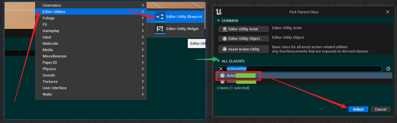 【UE工具向】使用EditorUtilityBlueprint脚本化操作资产-CSDN博客