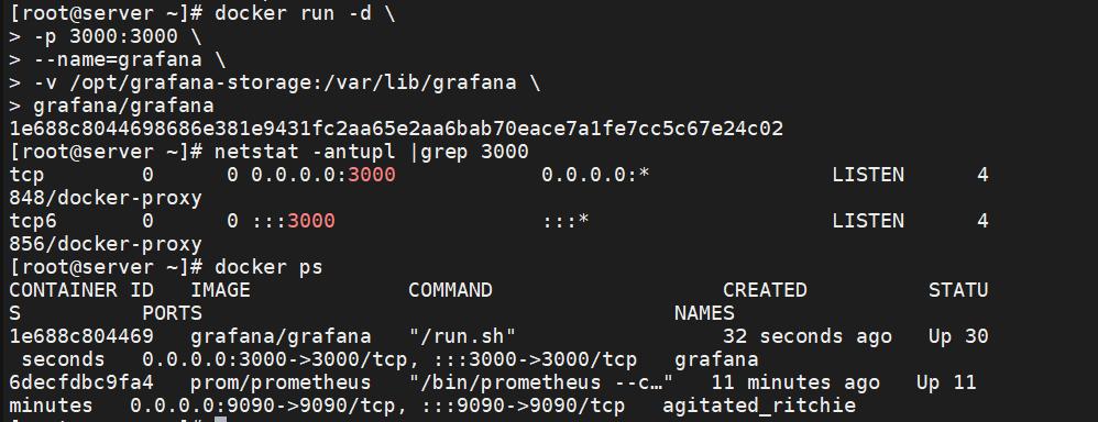 docker部署监控Prometheus+Grafana_docker安装prometheus grafana-CSDN博客