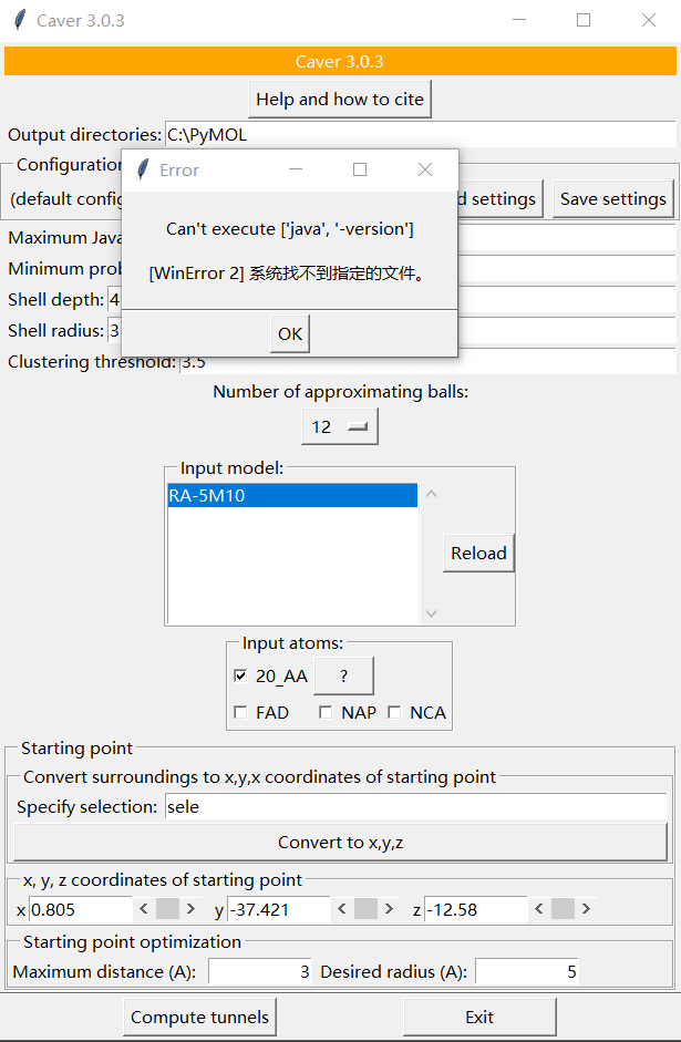 pymol的caver使用一直出错_pymol运行caver无响应-CSDN博客