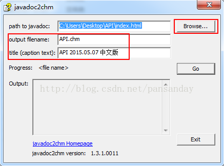 生成html格式的接口文档,为项目生成html/chm格式API-CSDN博客