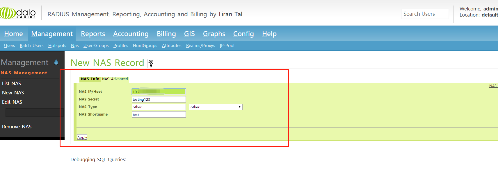 基于OpenWRT+FreeRadius+TinyRadius+Daloradius实现portal加radius安全认证 ...