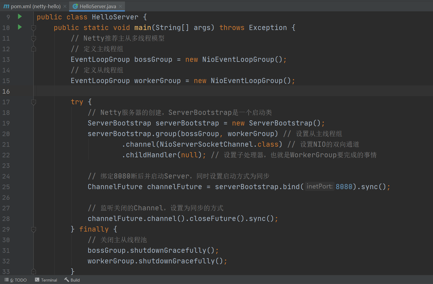 Netty encoding combat and Channel life cycle - Programmer Sought