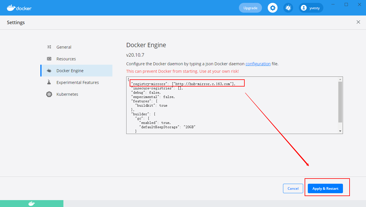win10-Docker desktop切换中国镜像源_dockerdesktop中文设置-CSDN博客
